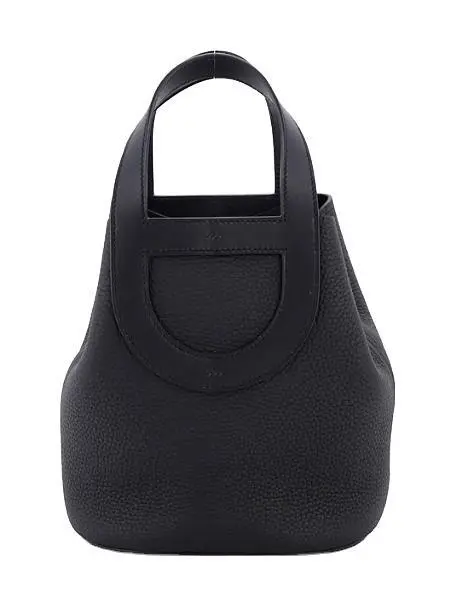 Hermès 18 In-the-loop Bag Clemence With Swift - Black