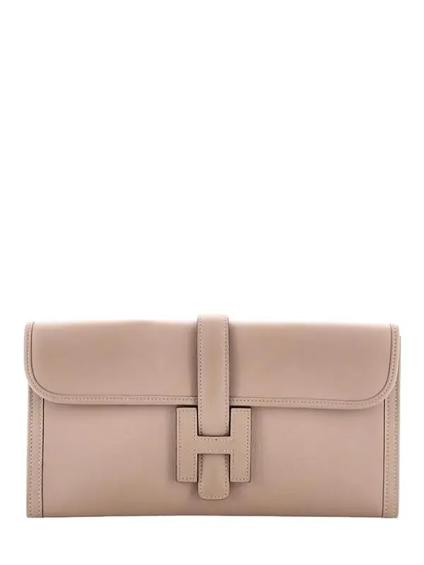 HERMES 29 Jige Elan Clutch - Neutral