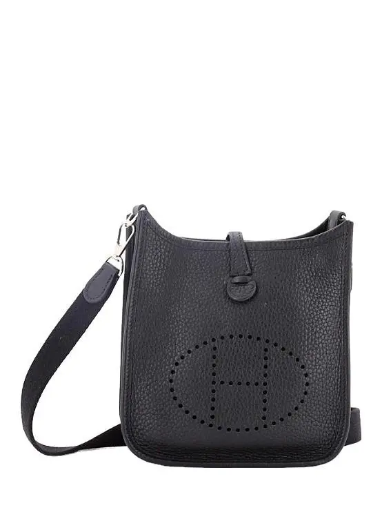 Hermès Tpm Evelyne Bag Gen Iii Clemence - Black