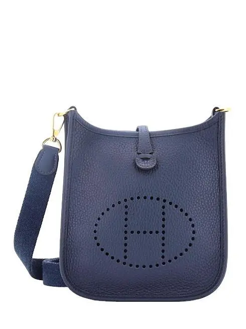 HERMES Tpm Evelyne Bag Gen Iii Clemence - Blue