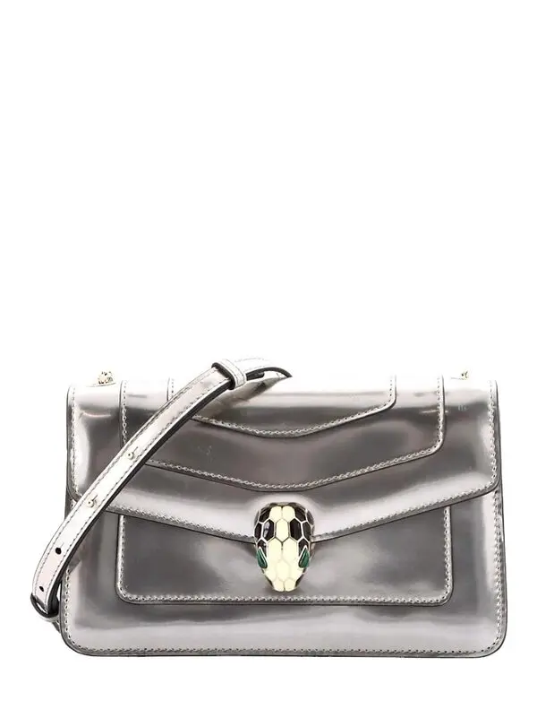 BVLGARI Small Serpenti Forever Shoulder Bag - Metallic