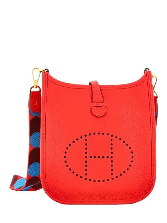 HERMES Tpm Evelyne Bag Gen Iii Maurice - Red