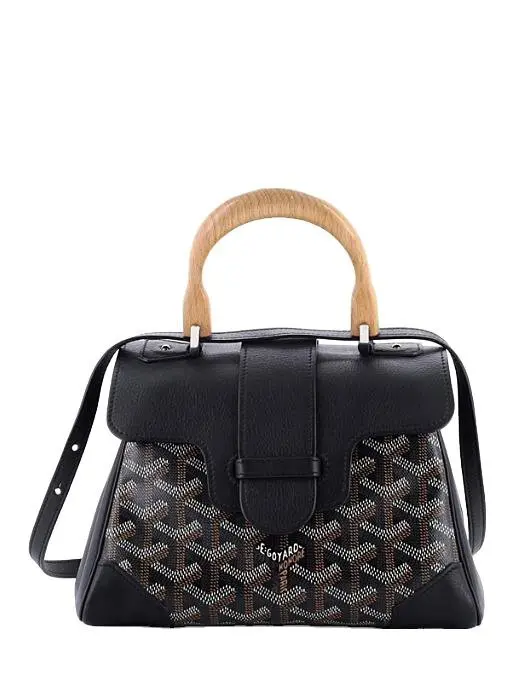 GOYARD Saigon Top Handle Bag - Black