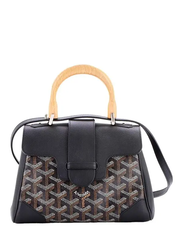 GOYARD Saigon Top Handle Bag - Black