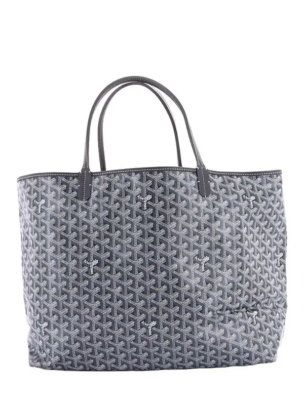 Goyard Gm Saint Louis Tote Coated Canvas - Gray