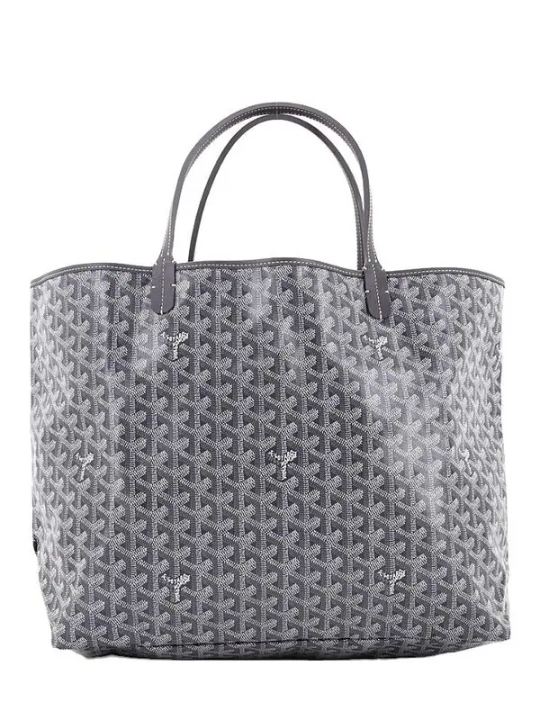 Goyard Gm Saint Louis Tote Coated Canvas - Gray