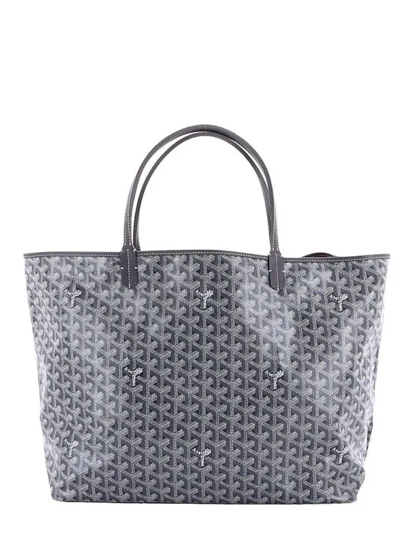 Goyard Gm Saint Louis Tote Coated Canvas - Gray