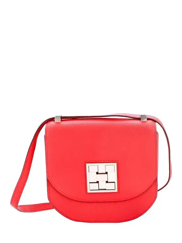Hermès 17 Mosaique Au 24 Bag Epsom - Red