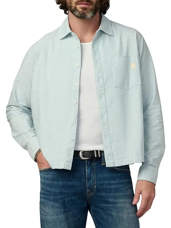 Joe's Jeans The Keanu Stripe Shirt - Mallard