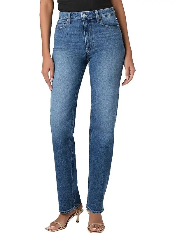 Paige Stevie High-rise Straight-leg Jeans - Bonjour