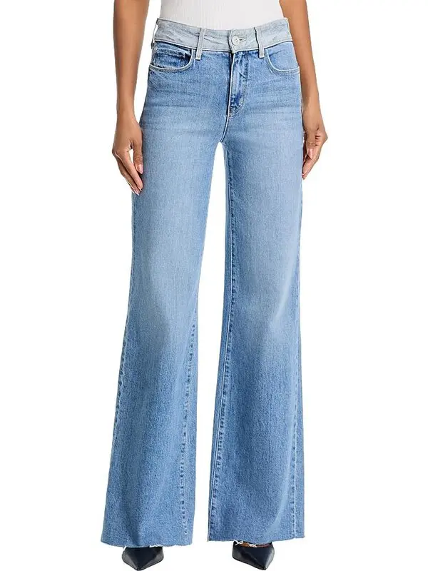 L'Agence Louane Ultra High-rise Wide-leg Jeans - Bexley