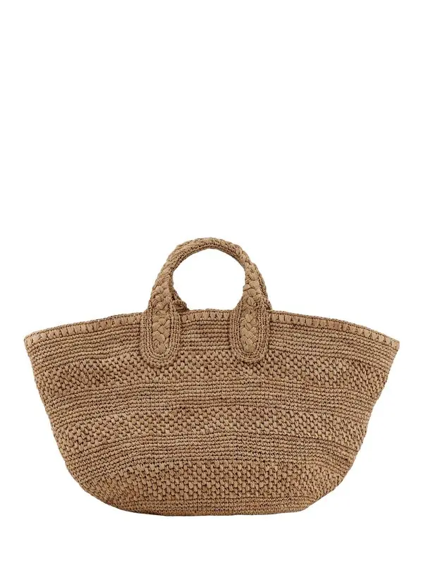 IBELIV Soma Raffia Tote - Beige