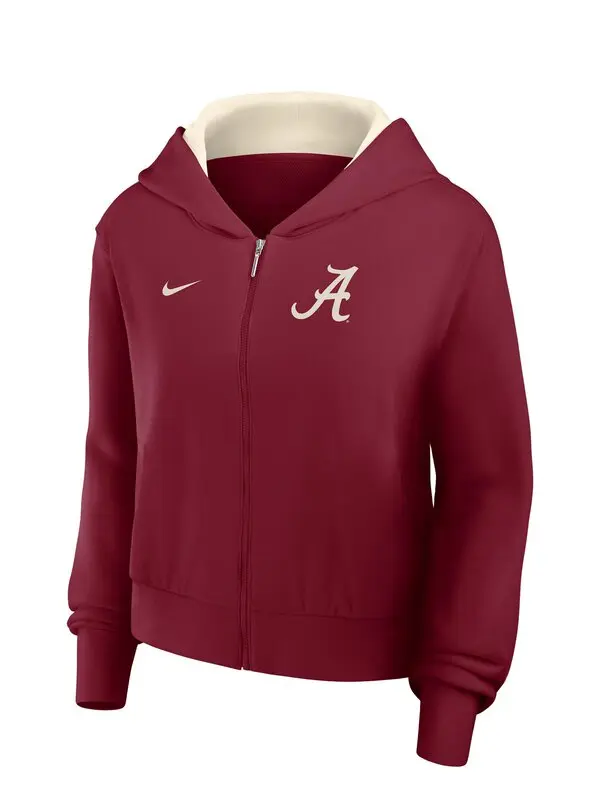 Nike Alabama Mantra College Full-zip Hoodie - Red