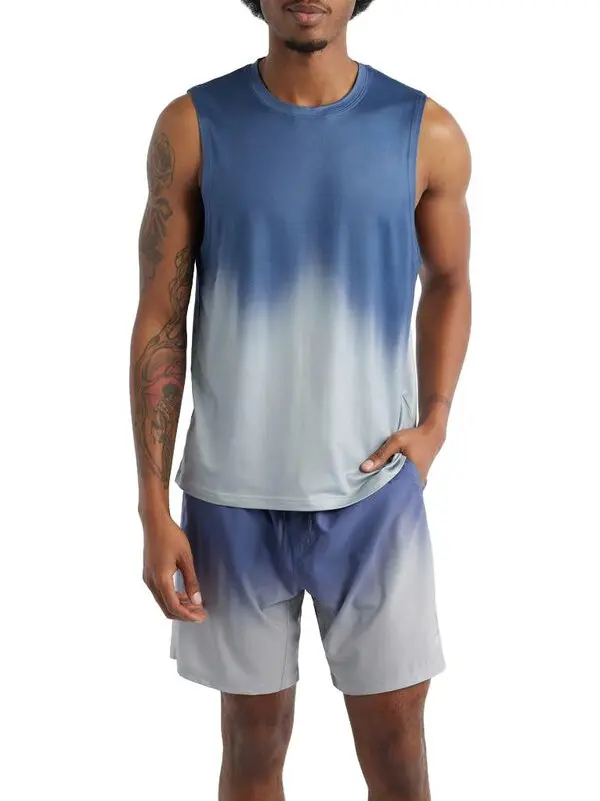 SANTO STUDIO Tempo Tech Tank - Fade Blue