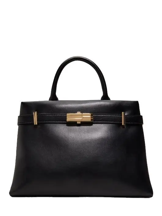 Aldo Alicie Faux Leather Tote - Black