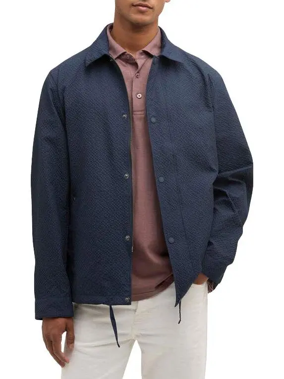Barbour Ashbury Textured Jacket - Navy