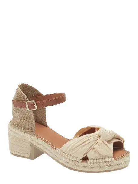 TONI PONS Daniela Ankle Strap Sandal - Cream