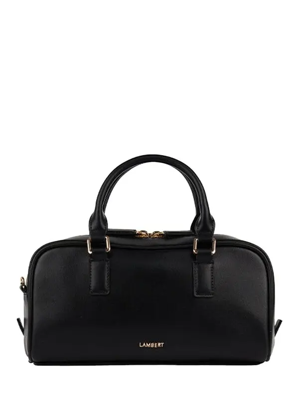 LAMBERT Camille Vegan Leather Handbag - Black