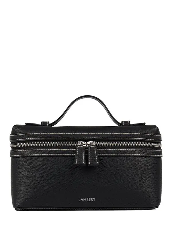 LAMBERT Elane Vegan Leather Handbag - Black