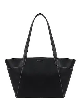 LAMBERT Opale Vegan Leather Tote Bag - Black