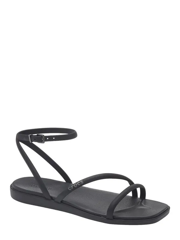 CROCS Miami Ankle Strap Sandals - Black