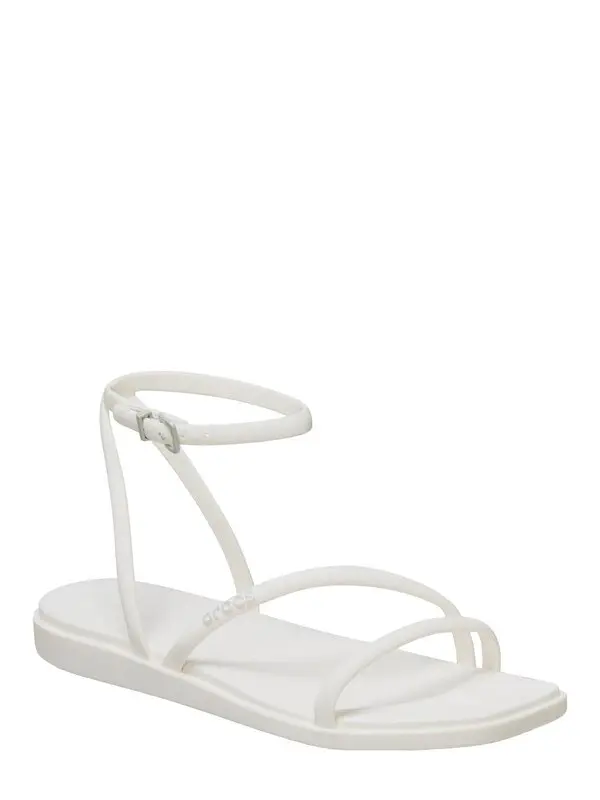 CROCS Miami Ankle Strap Sandals - Chalk