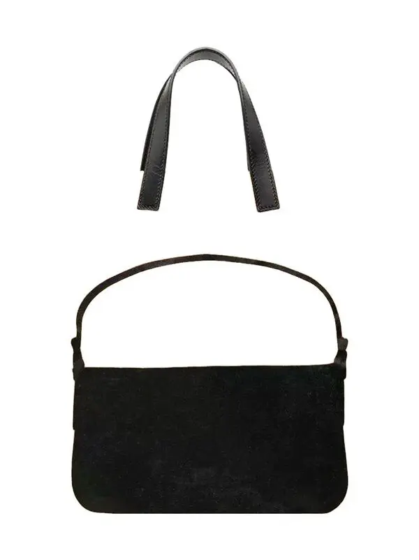 Fendi Hemp Silhouette Baguette Tote Bag - Brown