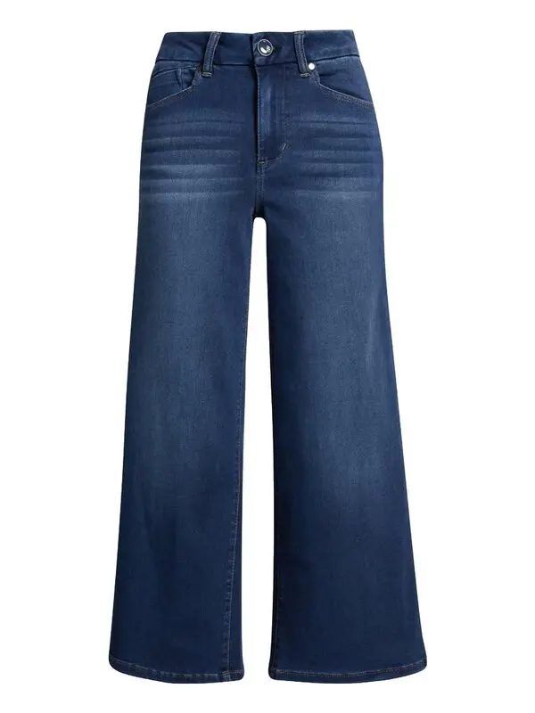 1822 Denim Better Butter High Waist Crop Wide Leg Jeans - Radley