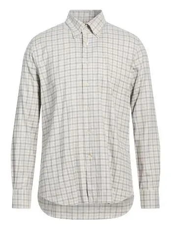 ALESSANDRO GHERARDI Shirt Ivory Size Cotton, Tencel - White