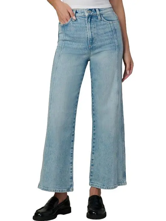 Joe's Jeans The Mia Seamed High Waist Wide Leg Jeans - Genuine