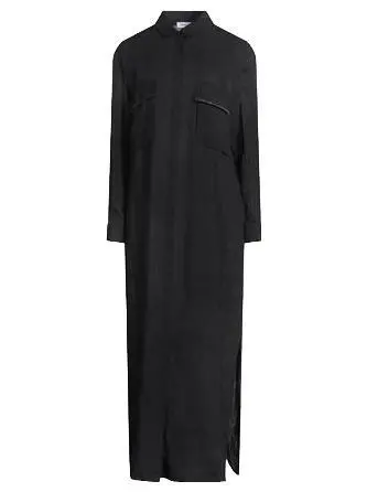 Fabiana Filippi Maxi Shirt Dress - Black
