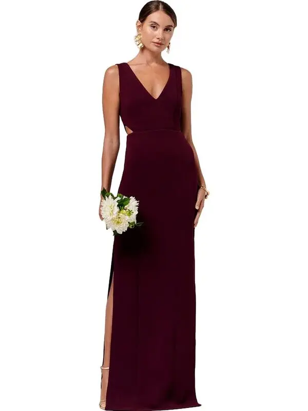 BWLDR Noah Gown - Burgundy