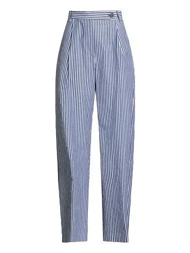 DEPARTMENT 5 Striped Wide Leg Pants - Blue