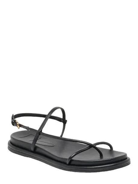 Dolce Vita Strappy Sandal - Black Leather