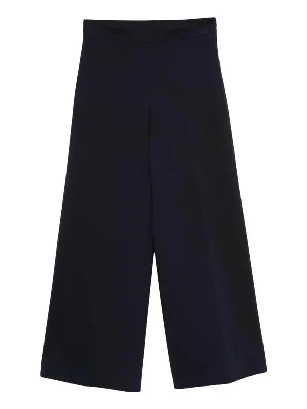 Liviana Conti Wide Leg Trousers - Blue