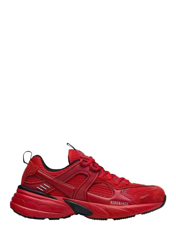 HIDE&JACK Mesh Panelled Sneakers - Red