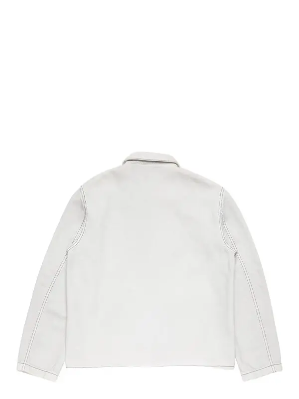 Acne Studios Denim Blouson Jacket - White,ecru