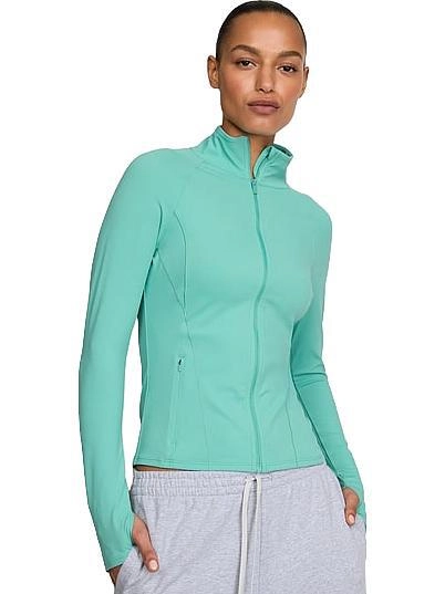 Victoria's Secret Vsx Elevate™ Full-zip Jacket - Blue