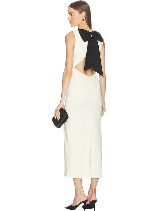 CAMILA COELHO Lya Dress - Ivory & Black