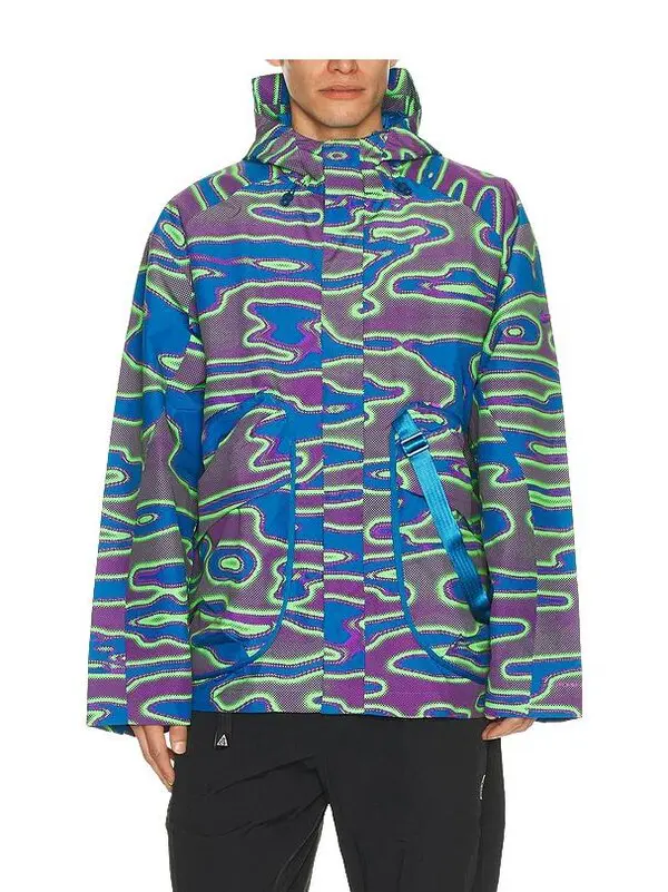 Nike Storm-fit Hooded Jacket - Vivid Purple & Brilliant Blue