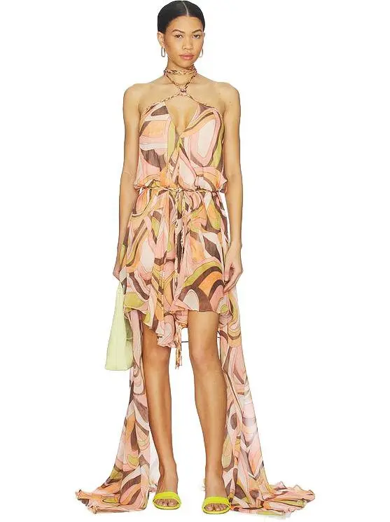 Alexis Gisela Dress - Abstract Print