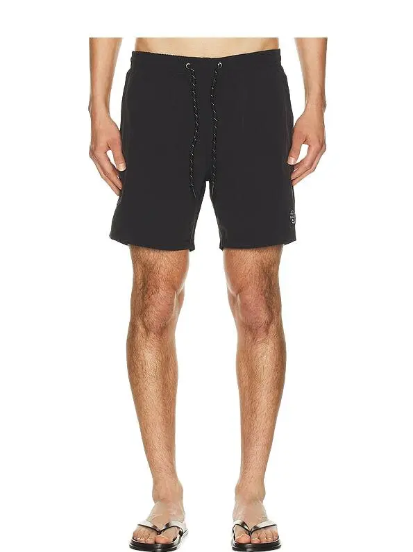 MAUI AND SONS Skyburn Swim Trunk - Black