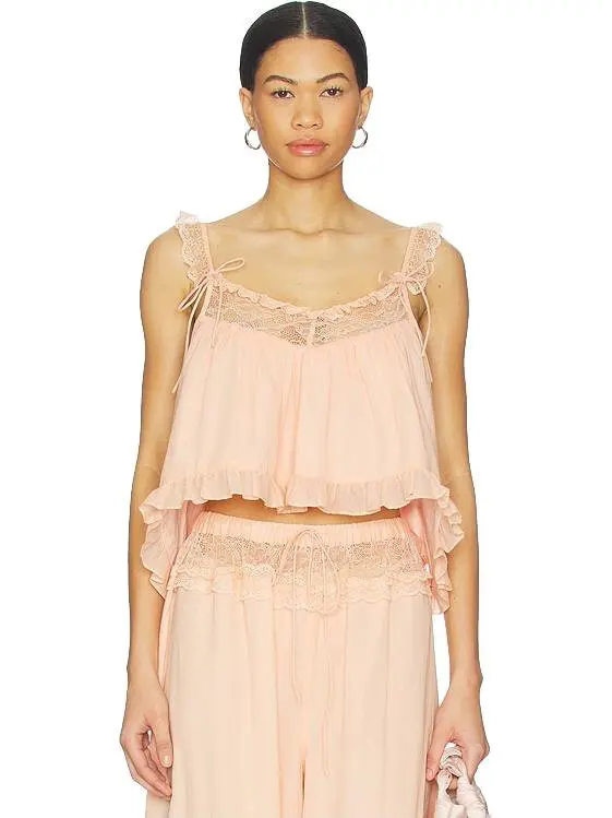 Tularosa Lumi Top - Peach