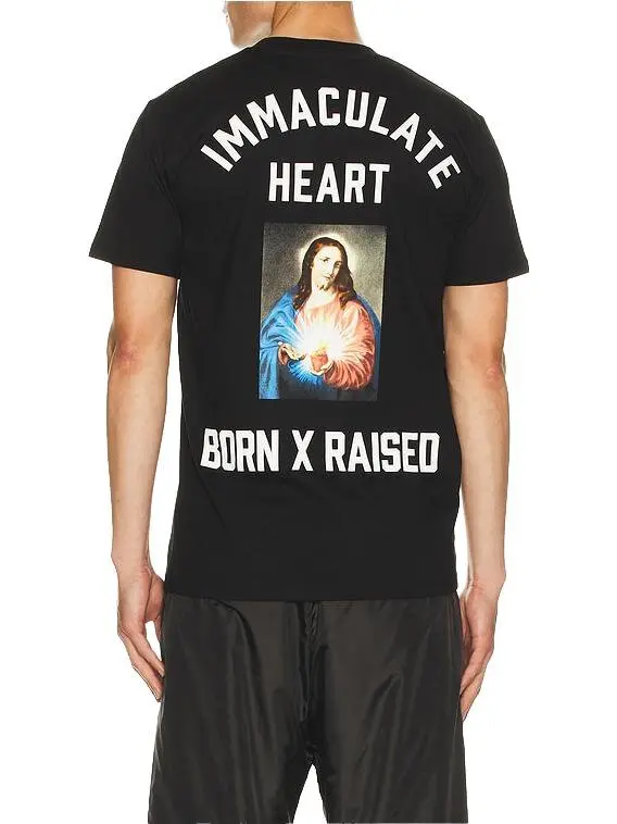 BORN X RAISED Immaculate Tee - Black
