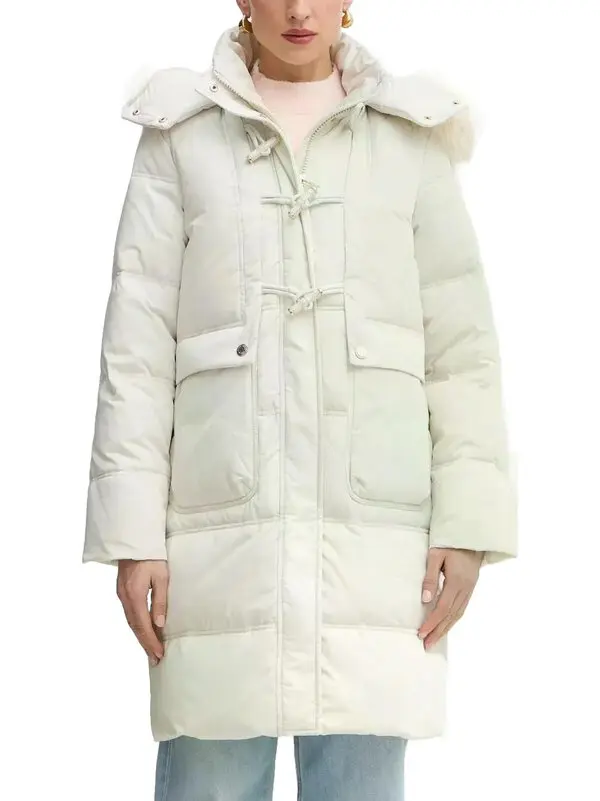 MORGAN Padded Coat - White