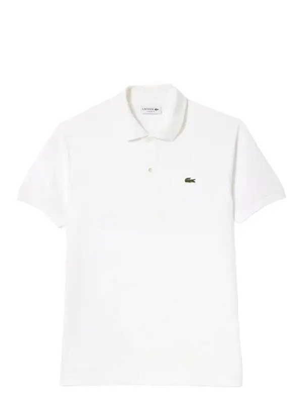 Lacoste Collar Polo Shirt - White