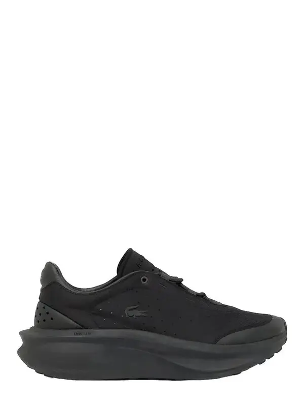 Lacoste Neo Perforated-design Sneakers - Black