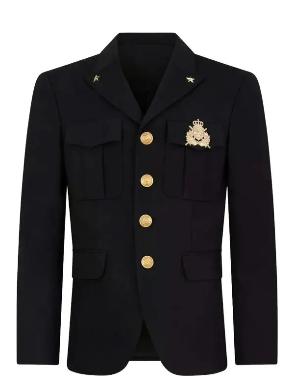 Dsquared2 Single-breasted Blazer - Black