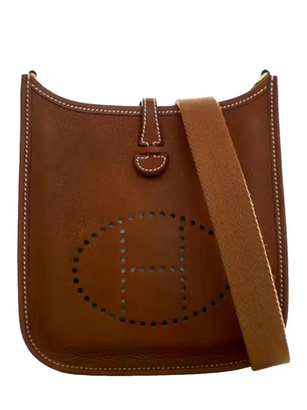 Hermès Barenia Evelyne Tpm 16 Crossbody Bag - Brown