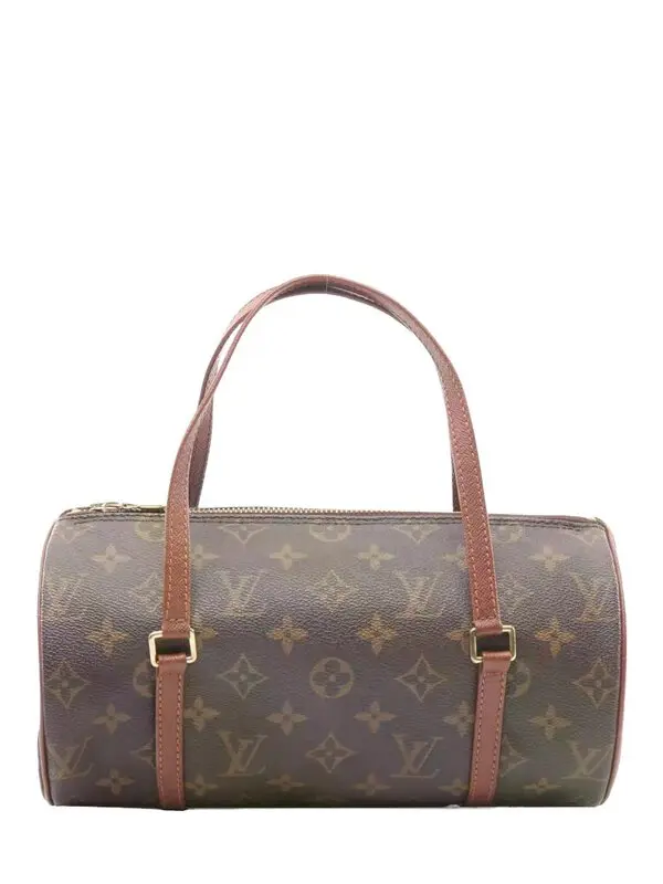 LOUIS VUITTON 2001 Monogram Papillon 26 Handbag - Brown